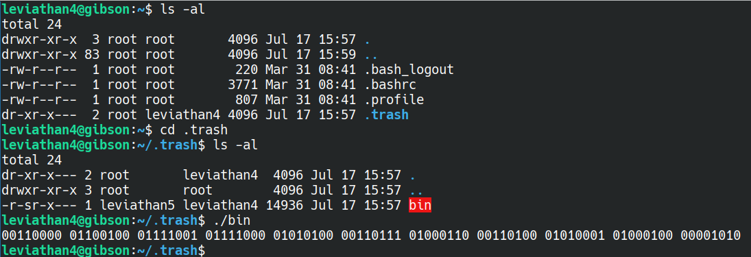 OverTheWire - Leviathan - All Levels